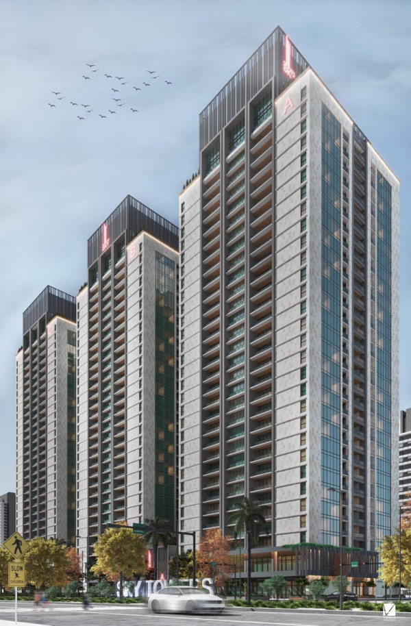 Sky Building Exterior - Sky Towers