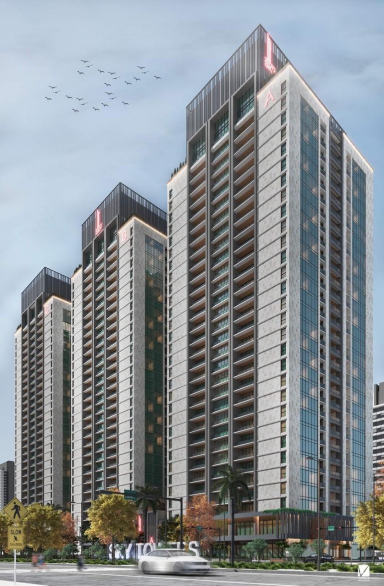 Sky Building Exterior - Sky Towers